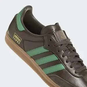 Adidas Originals Samba Og Lace-up Sneakers - Green