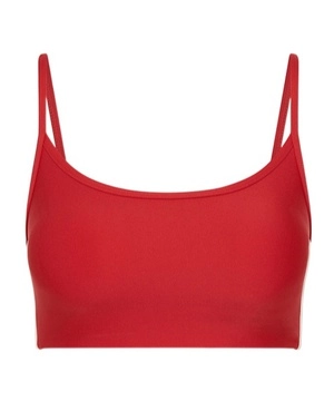 The Upside Oxford Strappy Performance Top - Cherry Red