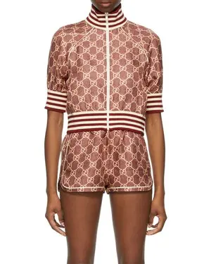 Gucci Gg Supreme Print Jacket