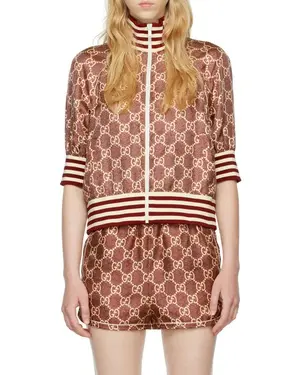 Gucci Gg Supreme Print Jacket