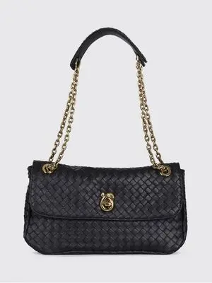 Bottega Veneta Madison Shoulder Bag In Intrecciato Leather - Multicolor