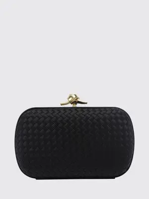 Bottega Veneta Woven Shoulder Bag With Clasp