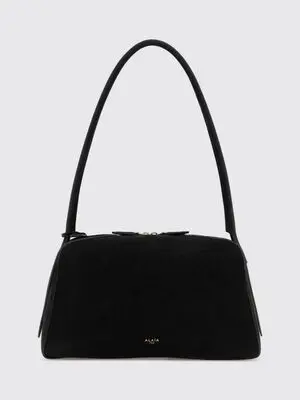 ALAIA Le Bouledogue Nubuck Bag Alaia - Black