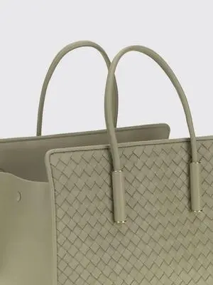 Bottega Veneta Barbara Intrecciato Lambskin Handbag - Green