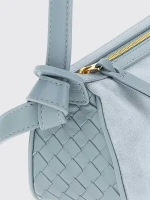 Bottega Veneta Small Nodo Intrecciato Shoulder Bag - Blue