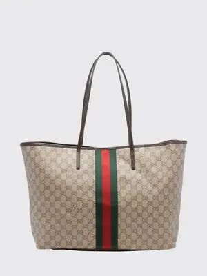Gucci Tribeca Monogram Jacquard Shoulder Bag With Double Handle