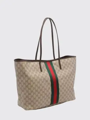 Gucci Tribeca Monogram Jacquard Shoulder Bag With Double Handle