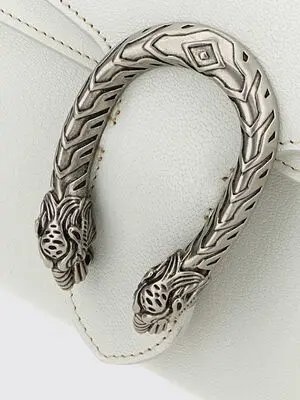Gucci Dionysus Leather Shoulder Bag With Chain Strap