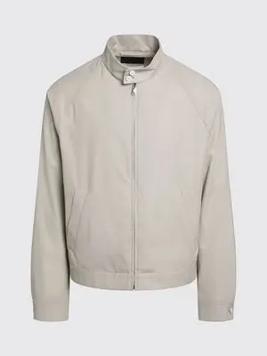Prada Cotton Zip Jacket - Cream