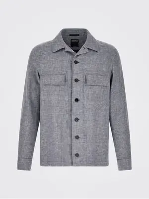 Zegna Linen Blend Overshirt