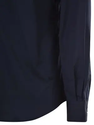 FAY Regular Fit Shirt In Stretch Poplin