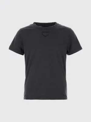 Prada Cotton T-shirt With Logo - Multicolor