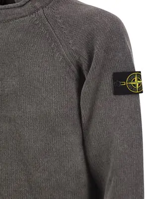 Stone Island Cotton Crew-neck Knit Jumper