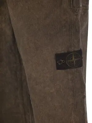 Stone Island Garment-dyed Corduroy Trousers