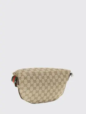 Gucci Gg Monogram Jacquard Fabric Bum Bag With Logo Strap