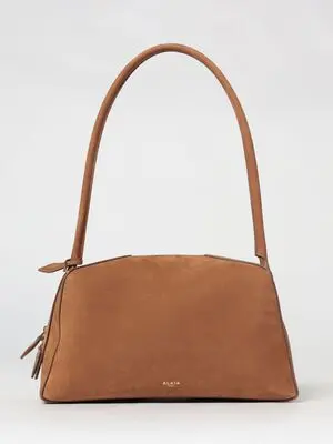 ALAIA Le Bouledogue Nubuck Bag Alaia - Brown