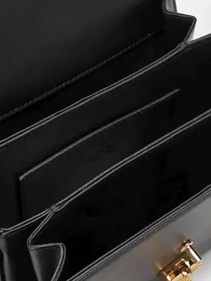 Gucci Siena Mini Handbag In Smooth Calfskin With Horsebit Detail