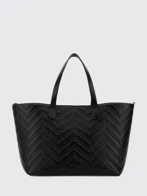 Gucci Gg Marmont Matelassé Nappa Chevron Shoulder Bag - Black