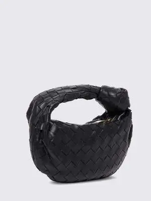 Bottega Veneta Mini Jodie Woven Nappa Bag - Black