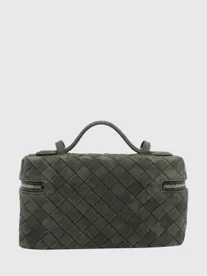 Bottega Veneta Intrecciato Suede Mini Bag - Green