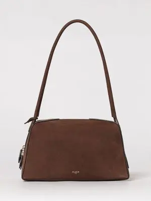 ALAIA Le Bouledogue Nubuck Bag Alaia - Brown