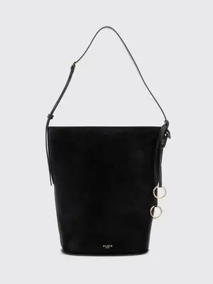 ALAIA Hip Suede Bag Alaia - Black