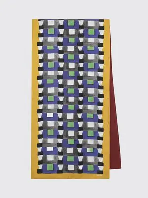Miu Miu Printed Silk Foulard - Multicolor