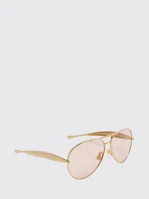 Bottega Veneta Sardine Metal Sunglasses - Gold