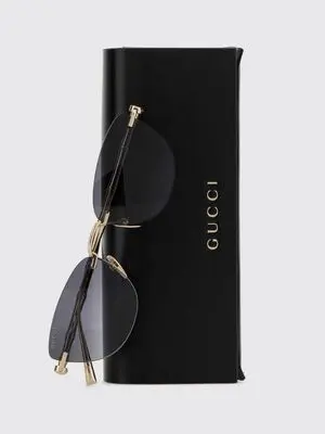 Gucci Metal Cat-eye Sunglasses