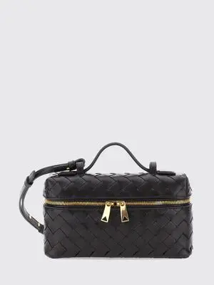Bottega Veneta Big Bang Mini Intrecciato Calfskin Bag With Double Zip - Brown