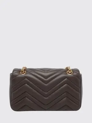 Gucci Gg Marmont Mini Matelassé Nappa Leather Shoulder Bag - Brown