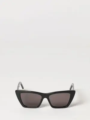 Saint Laurent Cat-eye Acetate Sunglasses With Logo Lettering