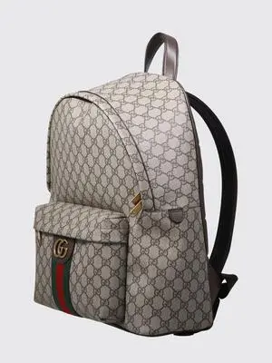 Gucci Ophidia Gg Supreme Monogram Backpack - Cream