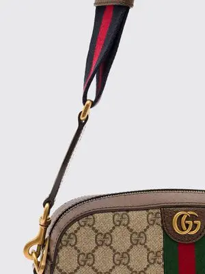 Gucci Ophidia Gg Supreme Camera Bag With Web Stripe