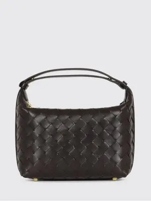 Bottega Veneta Wallace Mini Woven Calfskin Handbag - Brown