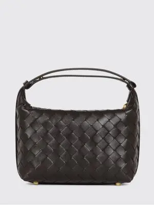 Bottega Veneta Wallace Mini Woven Calfskin Handbag - Brown