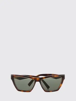 Saint Laurent Tortoiseshell Cat Eye Sunglasses - Gold