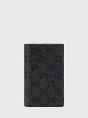 Gucci Essence Gg Supreme Bifold Card Holder - Black