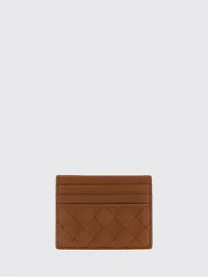 Bottega Veneta Flat Woven Nappa Calfskin Card Holder With 7 Slots