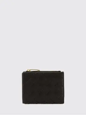Bottega Veneta Intrecciato Calfskin Bifold Wallet - Brown