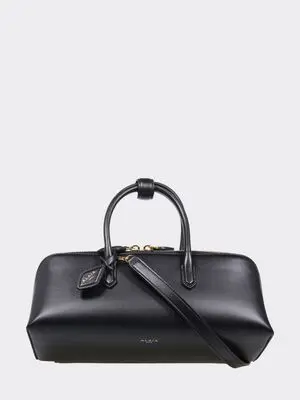 Alaïa Leather Top Handle Bag - Black