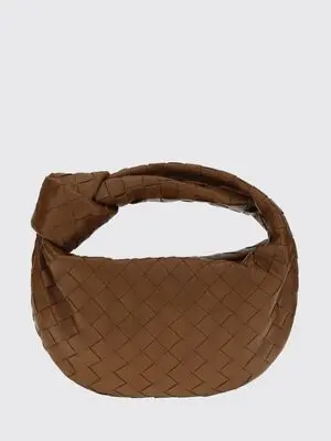 Bottega Veneta Jodie Mini Handbag In Intrecciato Leather With Knotted Handle - Multicolor