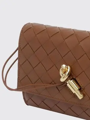 Bottega Veneta Andiamo Mini Handbag In Intrecciato Nappa Leather - Orange
