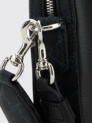 Gucci Embossed Calfskin Camera Bag With Logo And Removable Strap