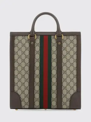 Gucci Ophidia Gg Supreme Tote Bag With Web Stripe