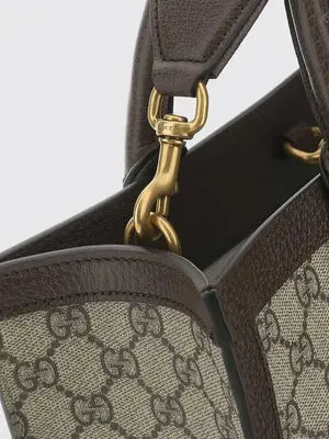 Gucci Ophidia Gg Supreme Tote Bag With Web Stripe