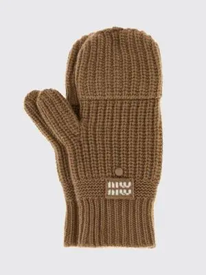 Miu Miu Gloves - Brown