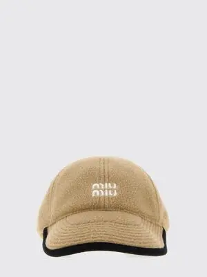 Miu Miu Fleece Baseball Cap