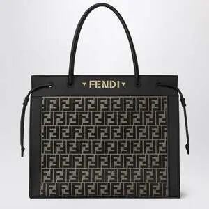 Fendi Magic Shopper Large In Ff-embroidered Fabric