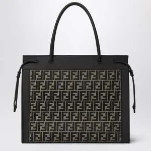 Fendi Magic Shopper Large In Ff-embroidered Fabric
